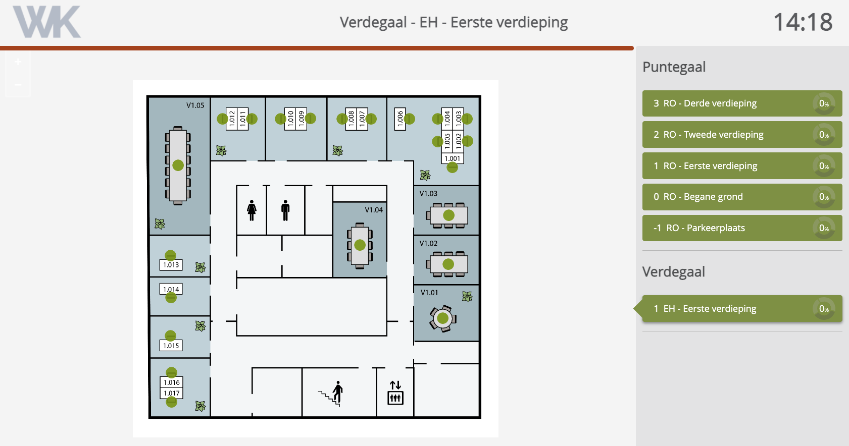 Installation Spaceviewer - Officebooking - Works for you.