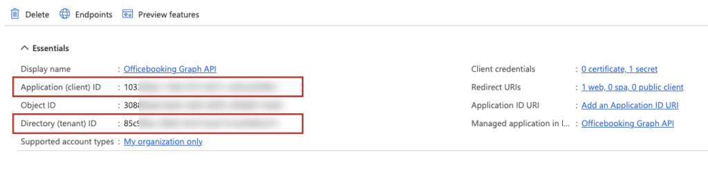 Office 365 - Graph Integration for Meeting rooms - Officebooking ...