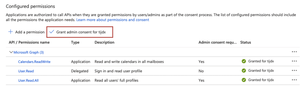 Office 365 - Graph Integration for Meeting rooms - Officebooking ...