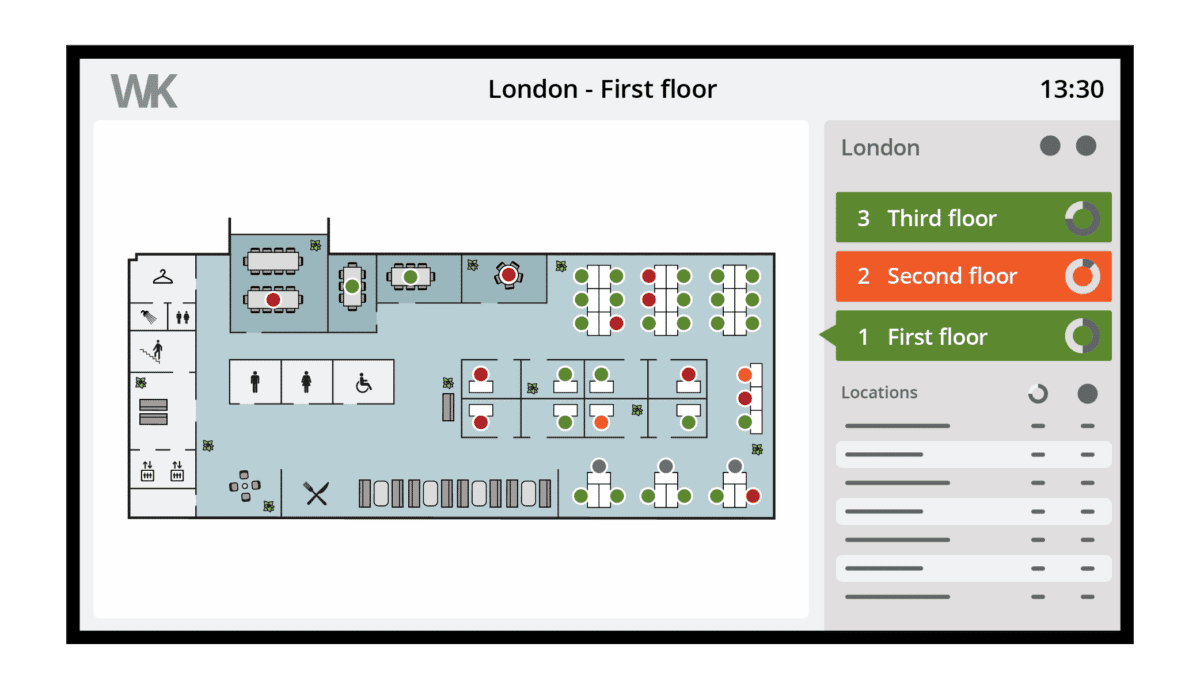 Occupancy - Officebooking - Works for you.
