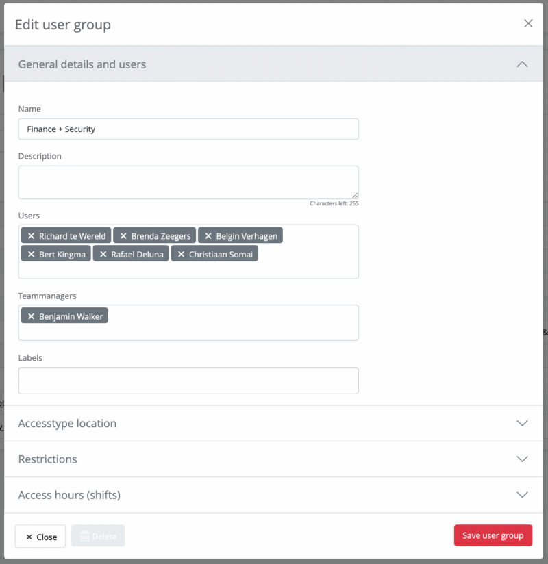 Superuser Team Management - Officebooking - Works for you.