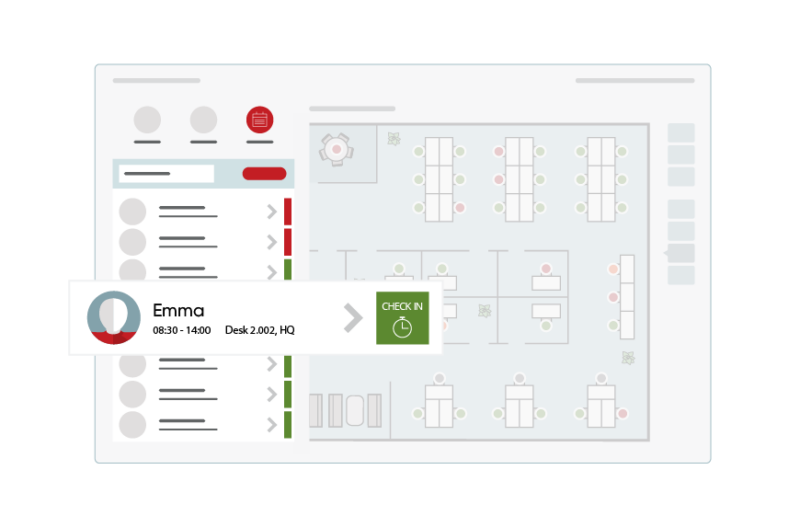 Wayfinding - Officebooking - Works for you.